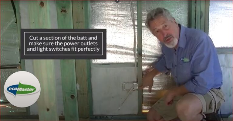 How To Install Wall Insulation Batts With Success | EcoMaster